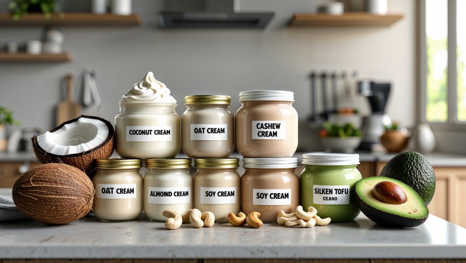 Dairy-Free Cream Substitutes: 7 Best Alternatives for Every Recipe