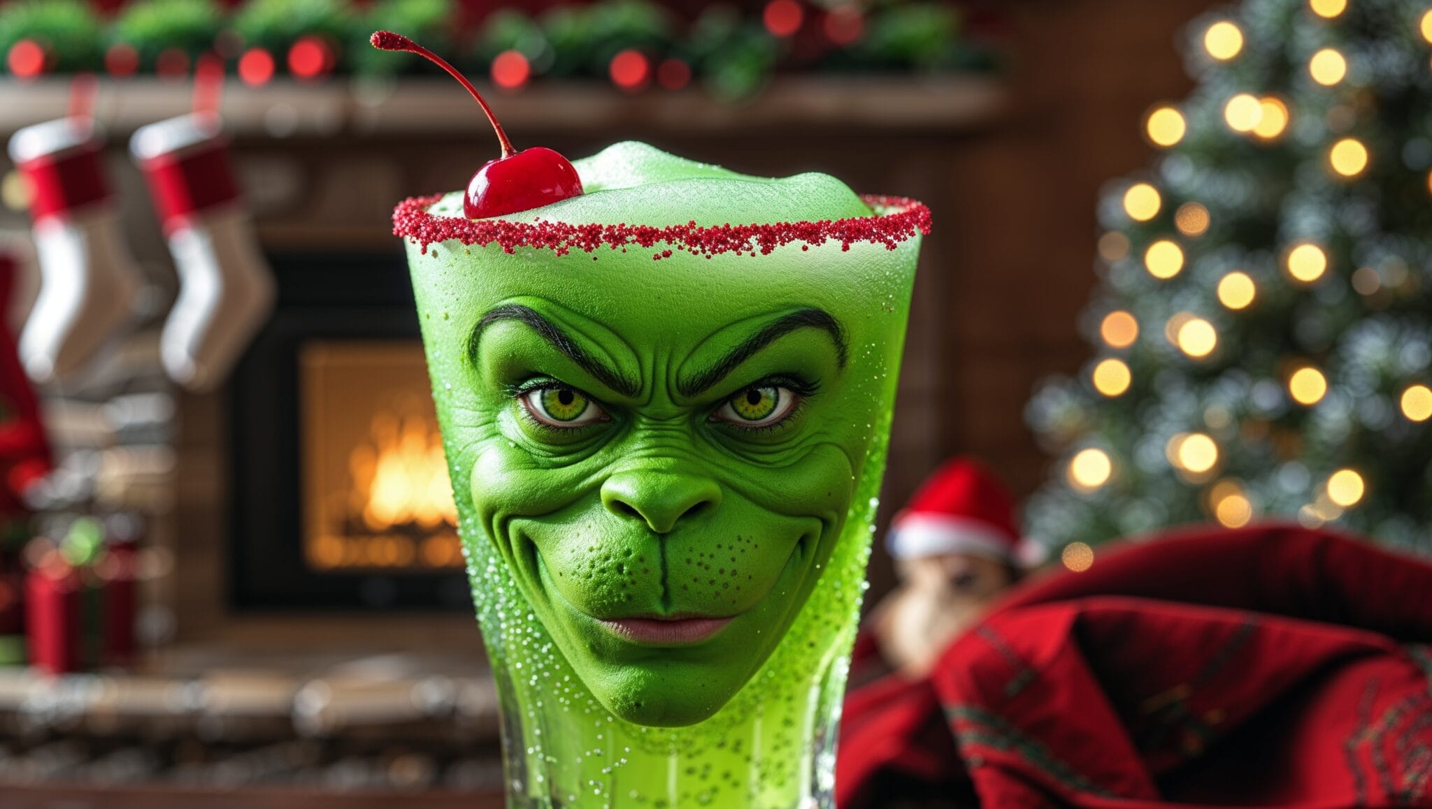 Grinch Punch Recipe: The Best 5-Minute Holiday Drink Ever!